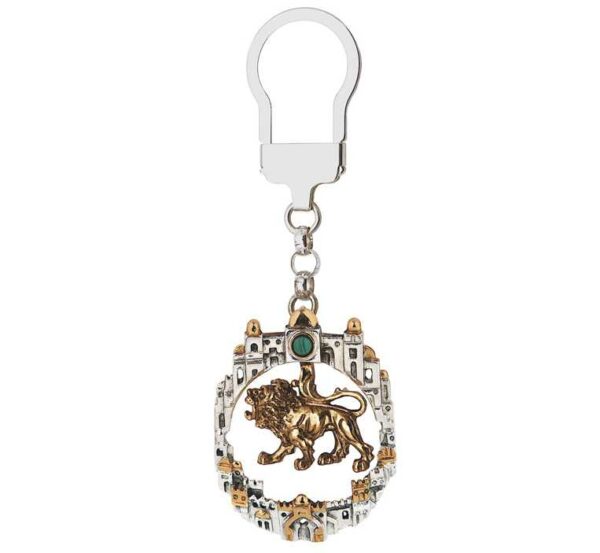 LEO KEY HOLDER Sculpture - Frank Meisler - Fine Art Metal Sculptures