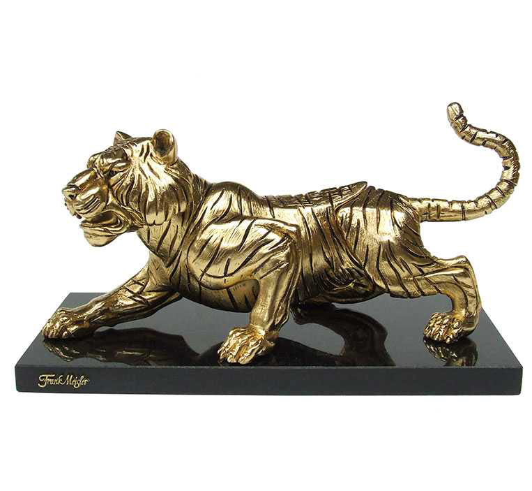 TIGER Sculpture - Frank Meisler - Fine Art Metal Sculptures