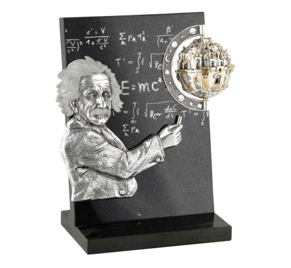 EINSTEIN AWARD Sculpture - Frank Meisler - Fine Art Metal Sculptures